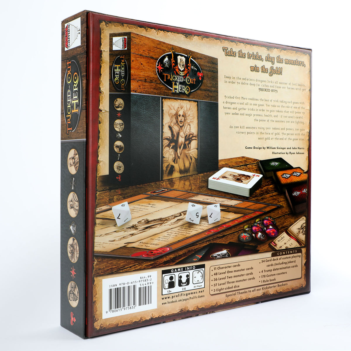 Tricked-Out Hero – Left Justified Studio & Prolific Games